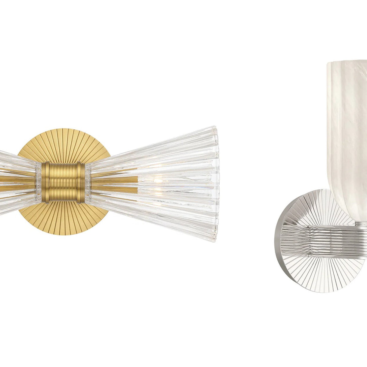 The Elise & Eliza Collection | Deco-Inspired Bath Lights with Strie ...