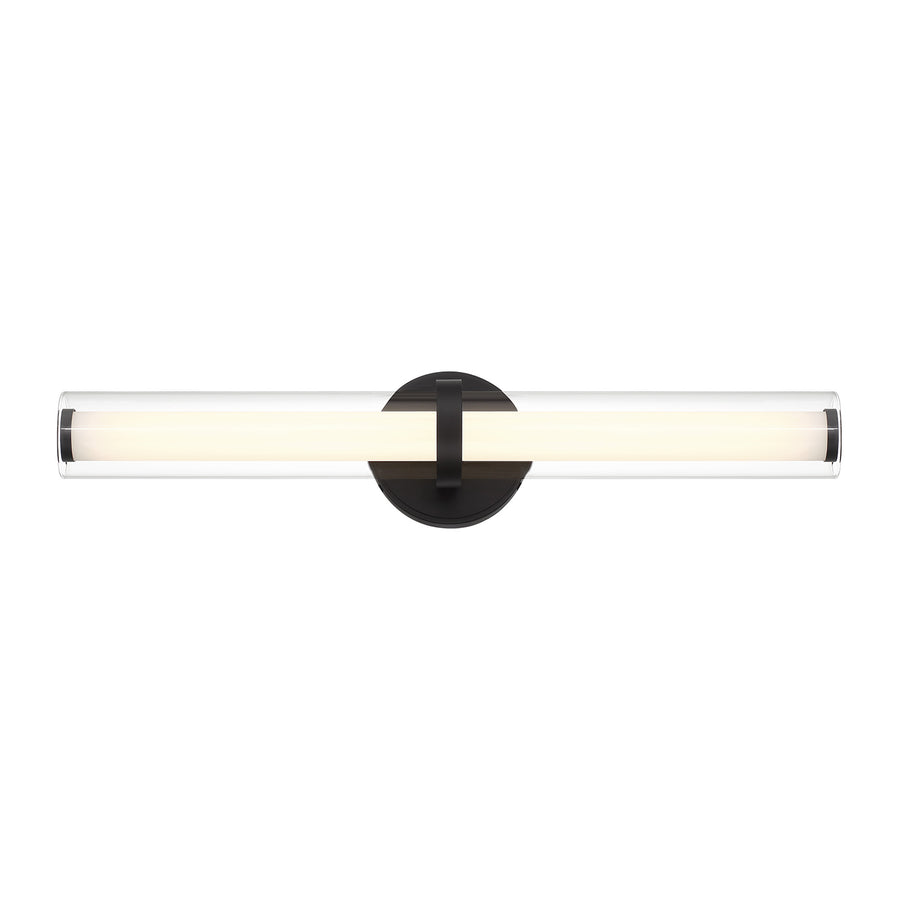 Ellie 24" LED Vanity Light, Matte Black – Lights.com