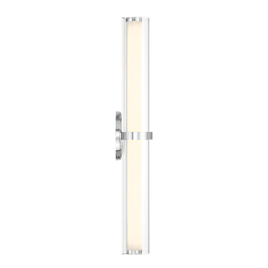 Ellie 24" LED Vanity Light, Chrome – Lights.com