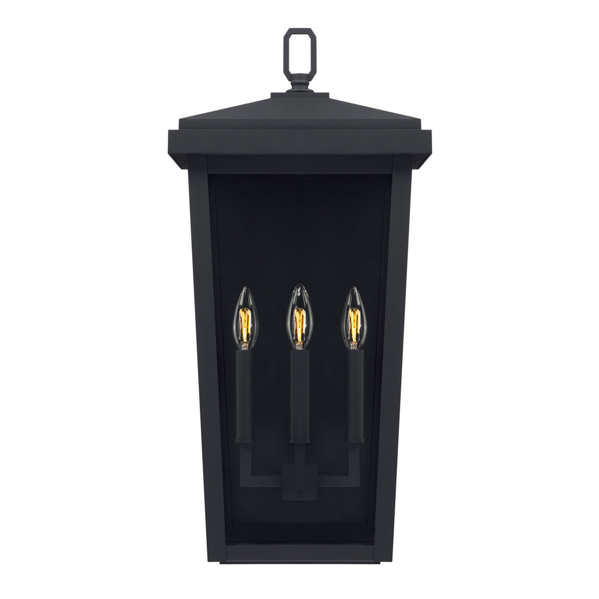 Leighton Outdoor Wall Light, Large 24" Black – Lights.com