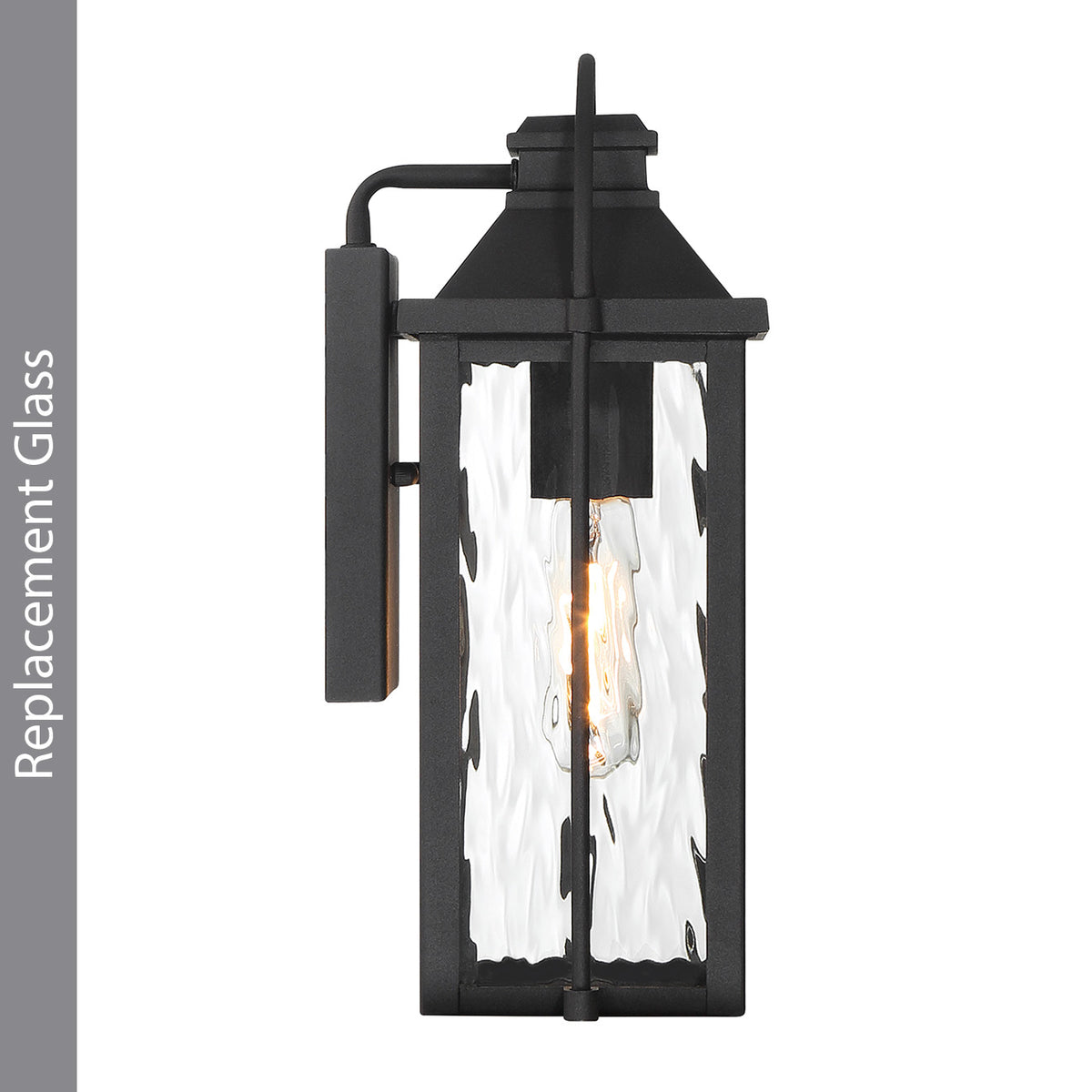 Preston Small Wall Light, Replacement Glass, Side Panel – Lights.com